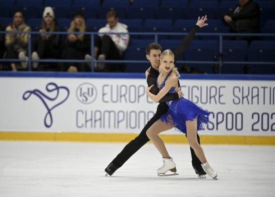 Juulia Turkkila Matthias Versluis Finland Perform Editorial Stock Photo ...