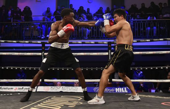 Jesse Brandon Lands Jab On Claudio Editorial Stock Photo - Stock Image ...