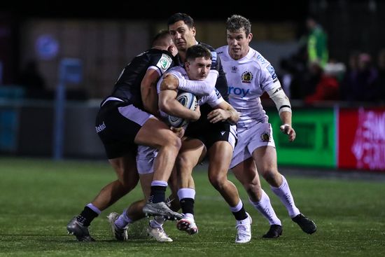 Dan John Exeter Chiefs Pushes Through Editorial Stock Photo - Stock ...