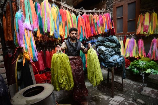 View Dye Threads After Dyeing Them Editorial Stock Photo - Stock Image ...