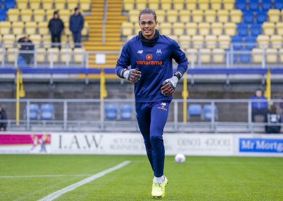 Rhys Lovett Goalkeeper Torquay United During Editorial Stock Photo ...