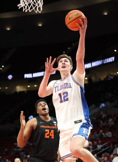 Florida Gators Forward Colin Castleton 12 Editorial Stock Photo - Stock ...