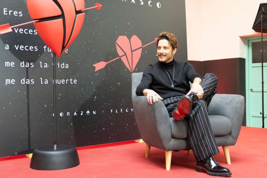 Spanish Singer Composer Manuel Carrasco Promotes Editorial Stock Photo ...