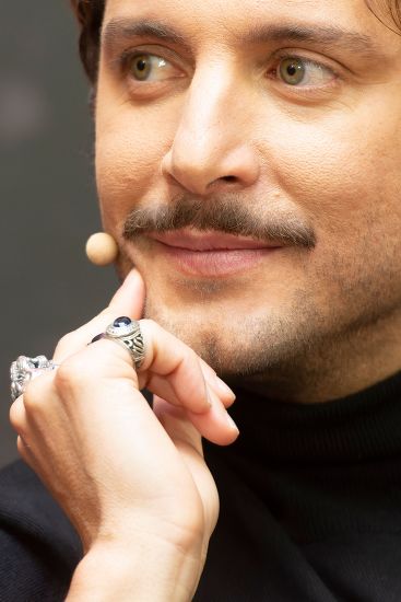 Spanish Singer Composer Manuel Carrasco Promotes Editorial Stock Photo ...