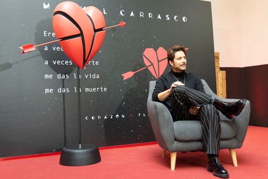Spanish Singer Composer Manuel Carrasco Promotes Editorial Stock Photo ...