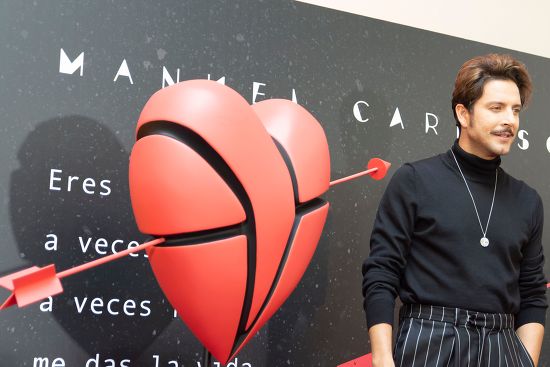 Spanish Singer Composer Manuel Carrasco Promotes Editorial Stock Photo ...