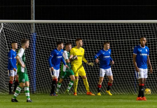 Rangers U18s Goalkeeper Jacob Pazikas Editorial Stock Photo - Stock ...