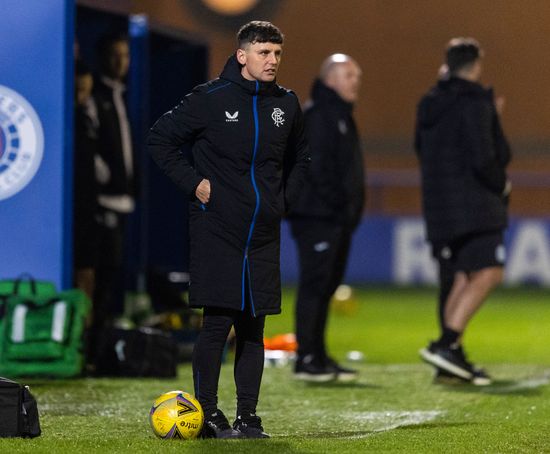 Rangers U18s Head Coach Cameron Campbell Editorial Stock Photo - Stock ...