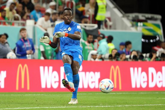Senegal Goalkeeper Edouard Mendy During Fifa Editorial Stock Photo ...