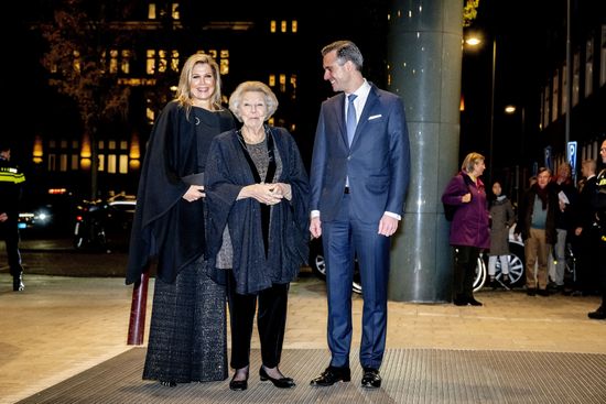 Queen Maxima Princess Beatrix Arrive Concertgebouw Editorial Stock ...
