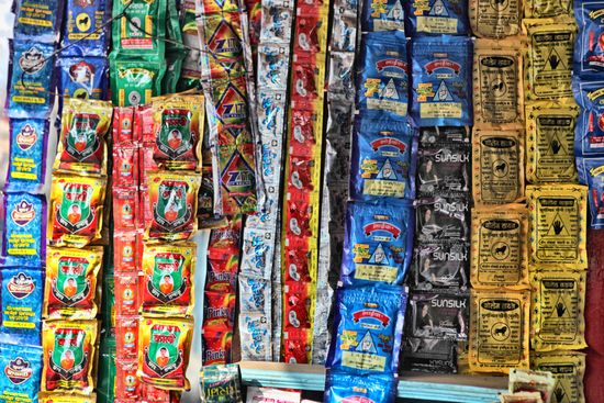 Packets Snuff Other Mild Narcotics Sale Editorial Stock Photo - Stock ...