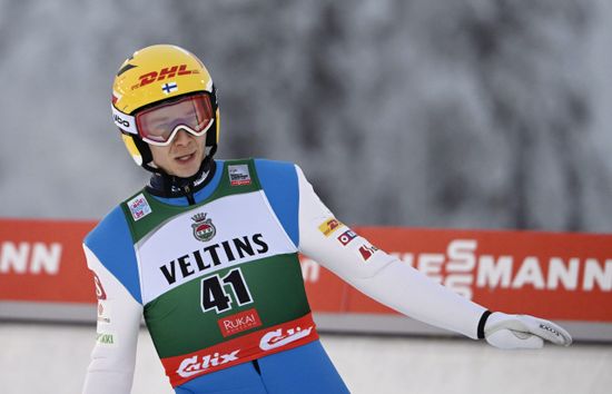 Eero Hirvonen Finland During Nordic Combined Editorial Stock Photo ...