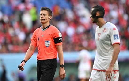 German Referee Daniel Siebert During Fifa Editorial Stock Photo - Stock ...