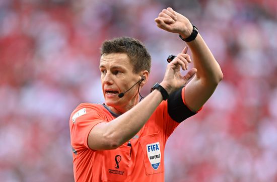 German Referee Daniel Siebert During Fifa Editorial Stock Photo - Stock ...