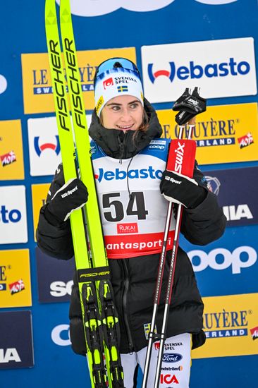 Ebba Andersson Sweden On Podium After Editorial Stock Photo - Stock ...