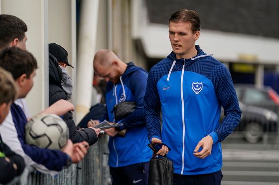 Portsmouth Defender Sean Raggett During Fa Editorial Stock Photo ...