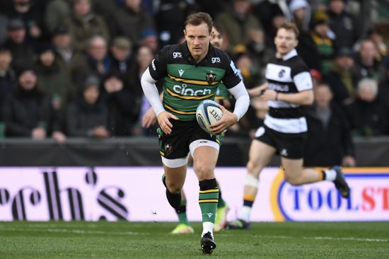 Northampton Saints Scrum Half Callum Braley Editorial Stock Photo ...