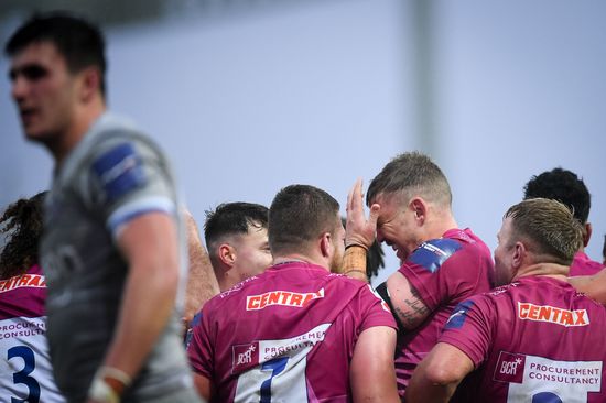 Aidon Davis Exeter Chiefs Celebrates Scoring Editorial Stock Photo ...
