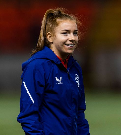 Rangers Womens Midfielder Colette Cavanagh Warms Editorial Stock Photo - Stock Image | Shutterstock