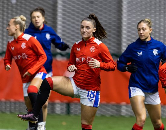 Rangers Womens Midfielder Chelsea Cornet Warms Editorial Stock Photo ...