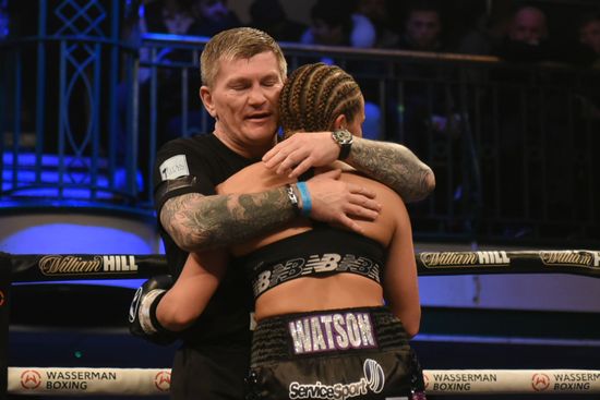 Ricky Hatton Chloe Watson During Boxing Editorial Stock Photo - Stock ...