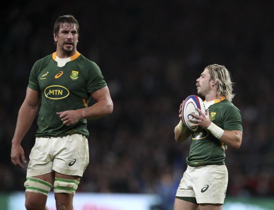 Eben Etzebeth Left Faf De Klerk Editorial Stock Photo - Stock Image ...