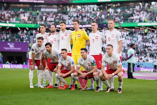 Poland Team Group Lineup Pol Football Editorial Stock Photo - Stock ...