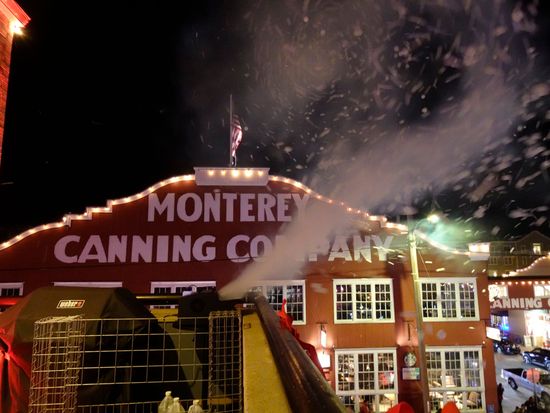 City Monterey Celebrates Start Christmas Holiday Editorial Stock Photo ...