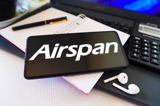 This Photo Illustration Airspan Networks Logo Editorial Stock Photo ...