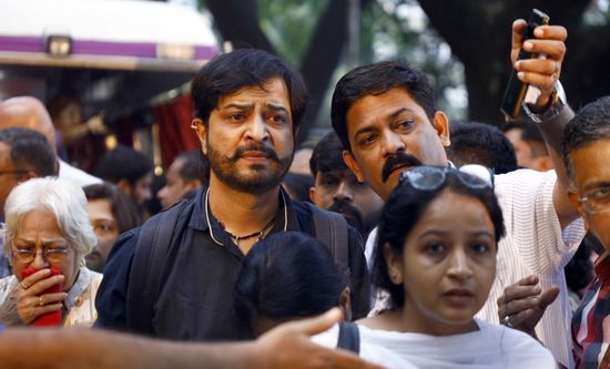 Family Other Actors During Last Rites Editorial Stock Photo - Stock ...