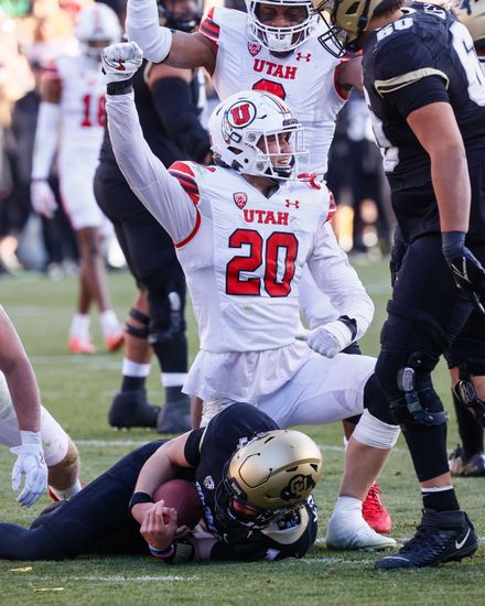 Utah Utes Linebacker Lander Barton 20 Editorial Stock Photo - Stock ...