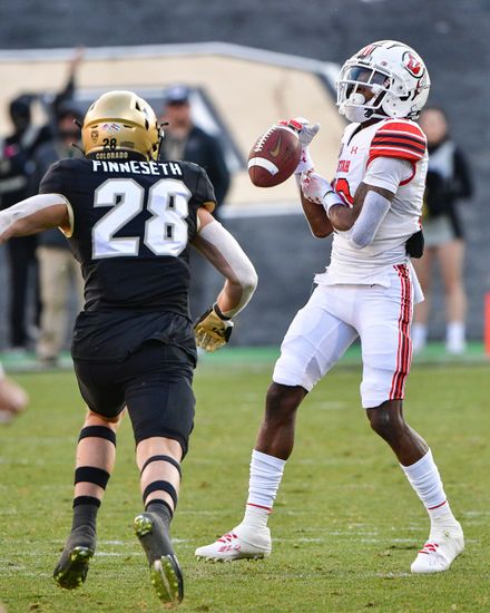 Utah Utes Wide Receiver Money Parks Editorial Stock Photo - Stock Image ...