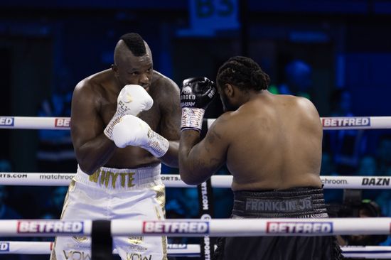 Dillian Whyte Jermaine Franklin Editorial Stock Photo - Stock Image ...