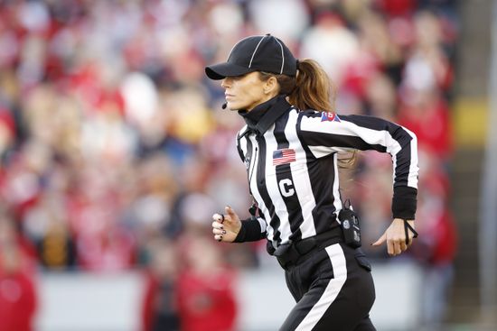 Woman Center Judge Amanda Sauer During Editorial Stock Photo - Stock ...
