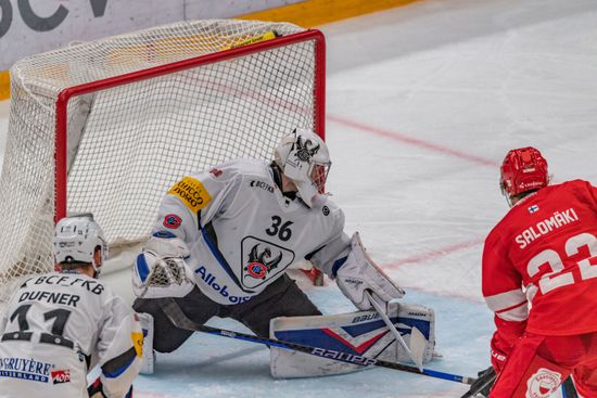 Lausanne Switzerland 11262022 Jeffrey Meier Goalie Editorial Stock Photo - Stock Image ...