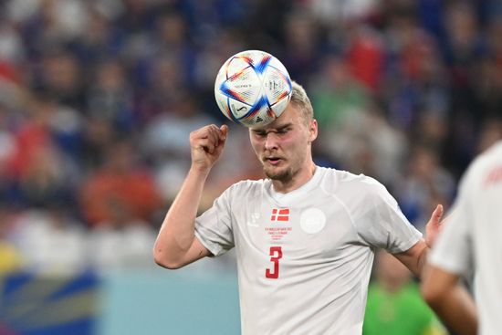Victor Nelsson Denmark During Match Between Editorial Stock Photo ...