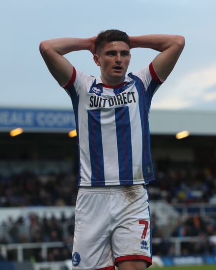 Jake Hastie Hartlepool United Reacts After Editorial Stock Photo ...