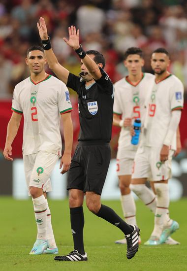 Mexican Referee Cesar Arturo Ramos Disallows Editorial Stock Photo ...