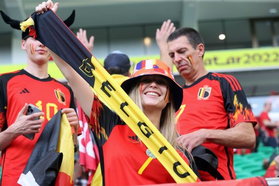 Red Devils Supporters Pictured Stands Ahead Editorial Stock Photo ...