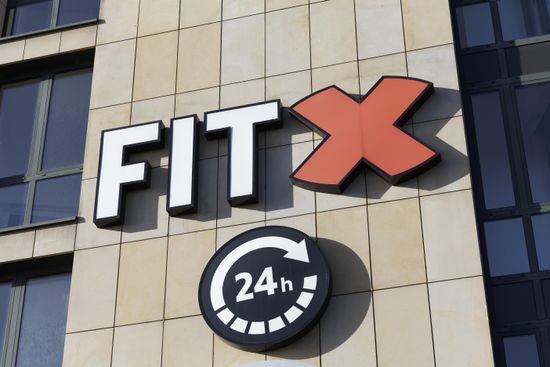 Finessstudio Fitx Fit X Logo On Editorial Stock Photo - Stock Image ...