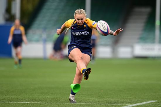 Vicky Foxwell Worcester Warriors Kicks Conversion Editorial Stock Photo ...