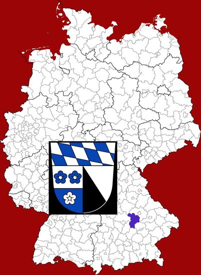 Landkreis Kelheim Bavaria Location Landkreis Within Editorial Stock ...