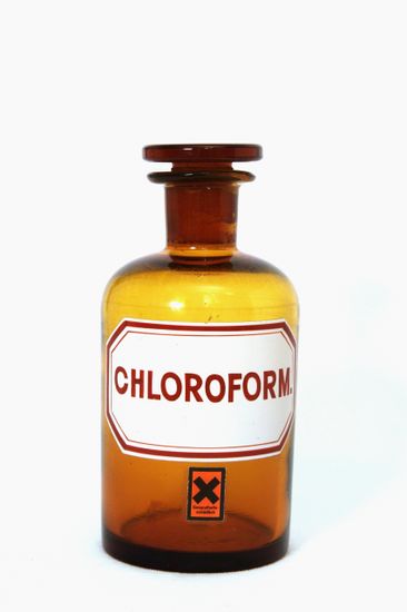 Glass Vessel Chloroform Labelling Label Editorial Stock Photo - Stock ...