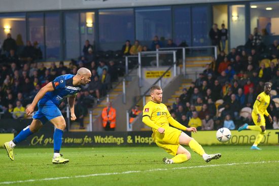 Goal 51 Sam Winnall Burton Albion Editorial Stock Photo - Stock Image ...