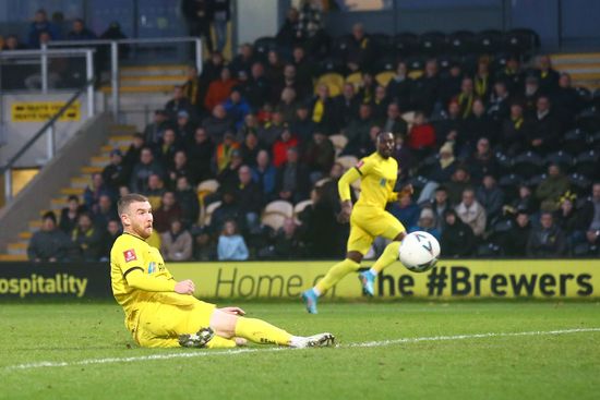 Goal 51 Sam Winnall Burton Albion Editorial Stock Photo - Stock Image ...