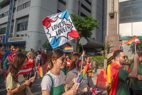 People Seen Marching On Road During Editorial Stock Photo - Stock Image ...