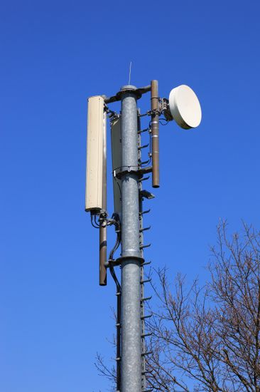 Transmission Mast Directional Radio Antenna Antennas Editorial Stock ...