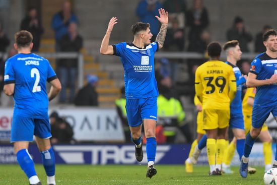 Harry Parsons Chippenham Town Celebrates After Editorial Stock Photo ...