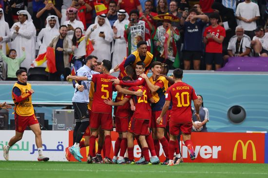 Spain Team Group Esp Football Soccer Editorial Stock Photo - Stock ...