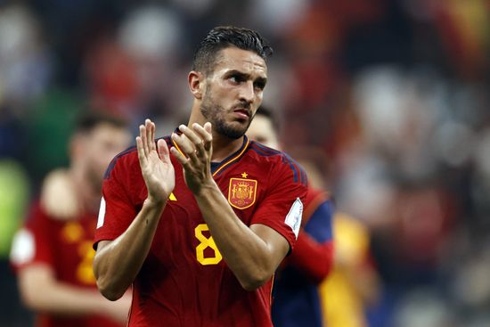 Koke Spain During Fifa World Cup Editorial Stock Photo - Stock Image ...
